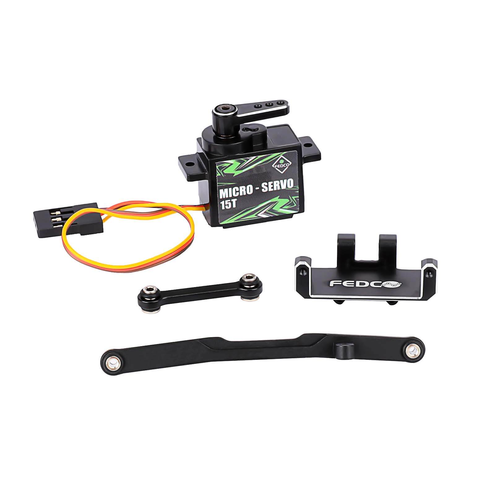 FEDCO SCX24 RC Servo+Servo Mount 1/24 Upgrades